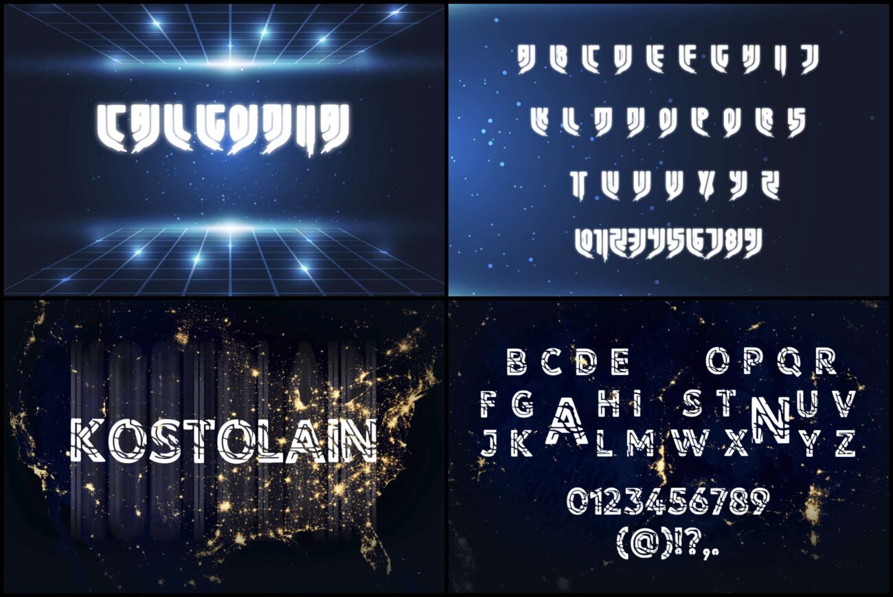 10 Sci-fi Fonts – Eldamar Studio