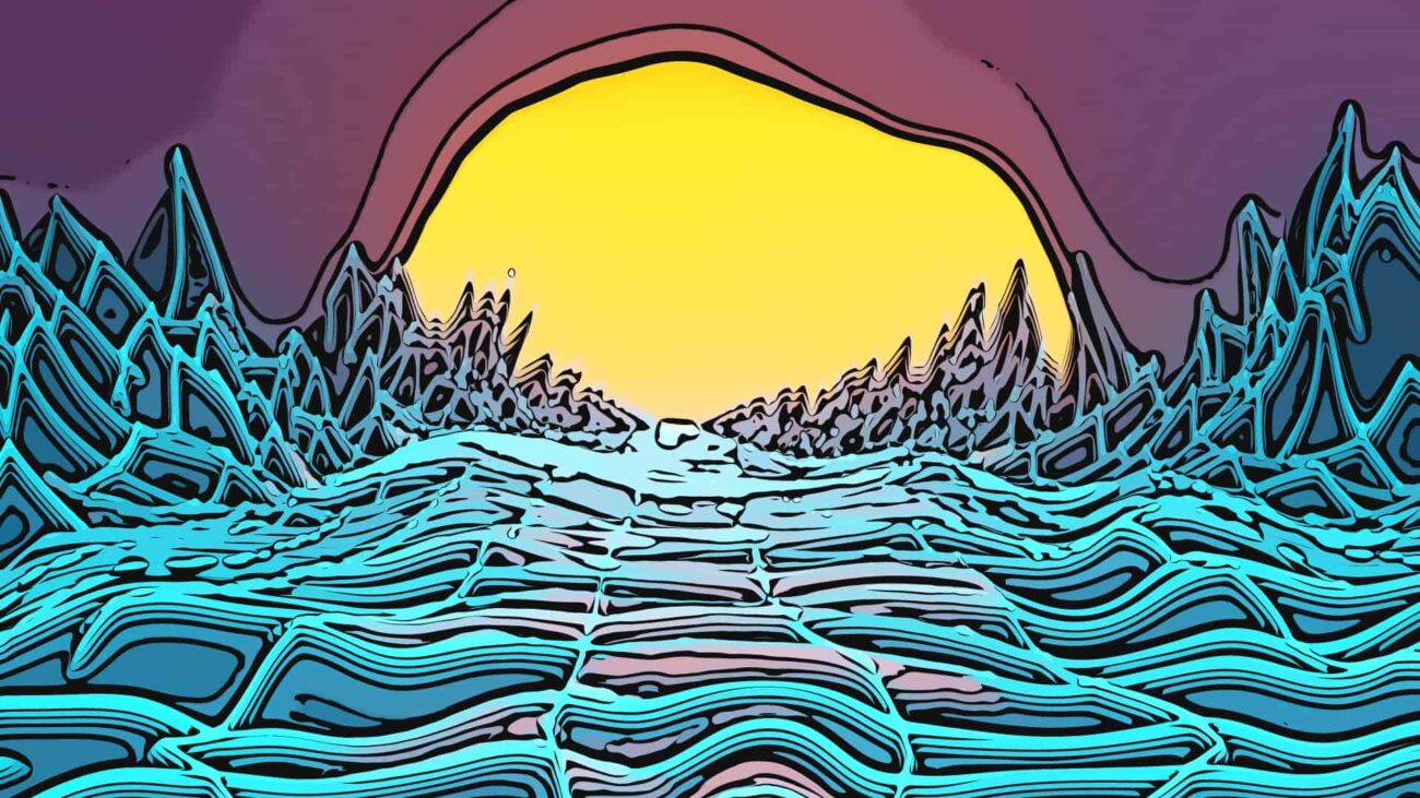10 Psychedelic Worlds Backgrounds – Eldamar Studio