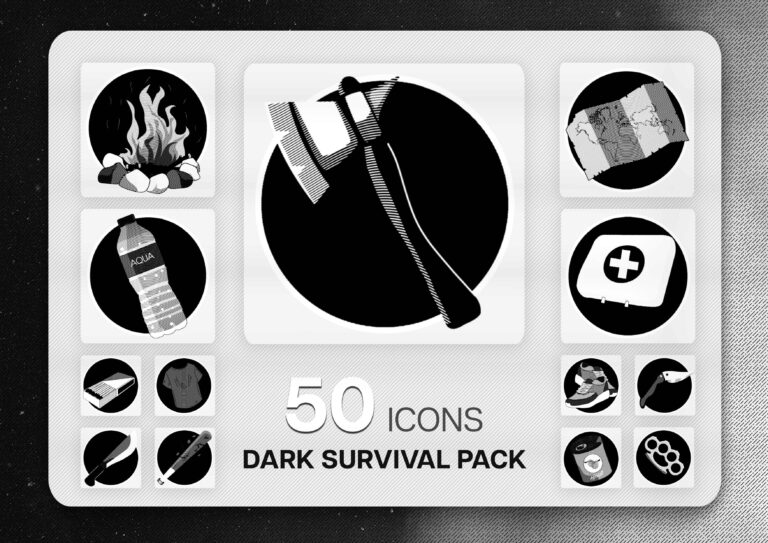 5000 Game Dev Icons Mega Bundle – Eldamar Studio