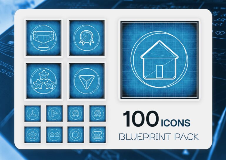 5000 Game Dev Icons Mega Bundle – Eldamar Studio