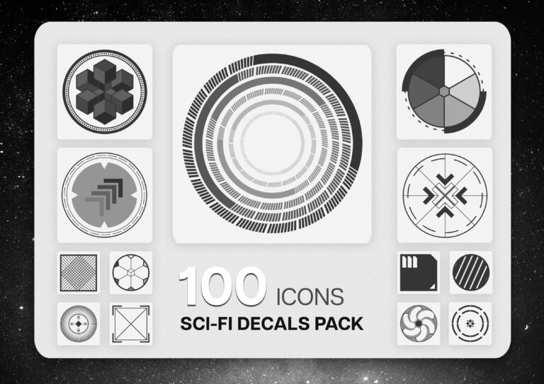 5000 Game Dev Icons Mega Bundle – Eldamar Studio