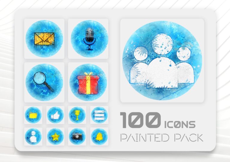 5000 Game Dev Icons Mega Bundle – Eldamar Studio
